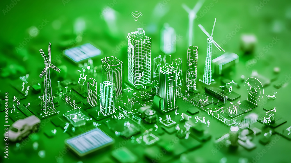 Urban planning transformed AI in smart city development where artificial intelligence designs ...