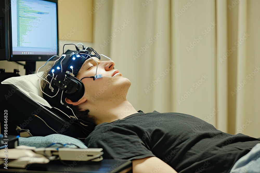 Brain-computer interface allowing a paralyzed patient to control a ...