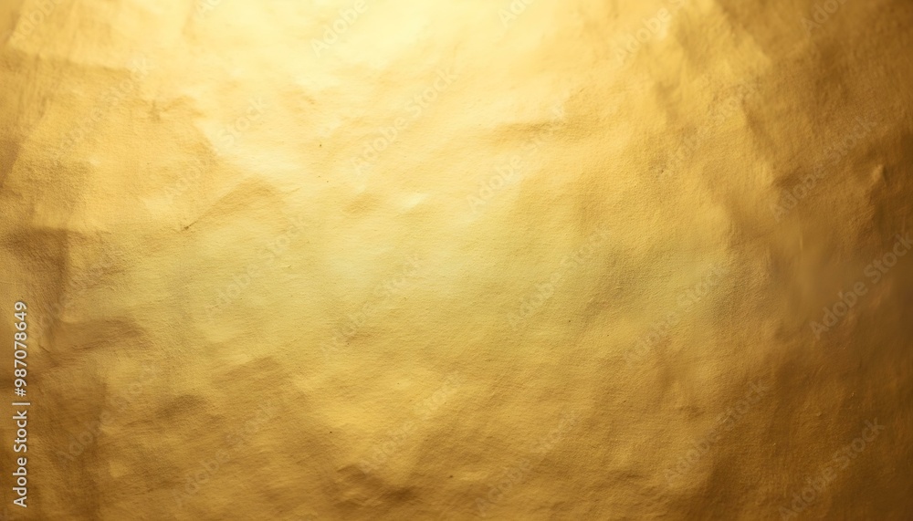 Gold wall background. Gold paper texture. Luxury background Stock Photo ...