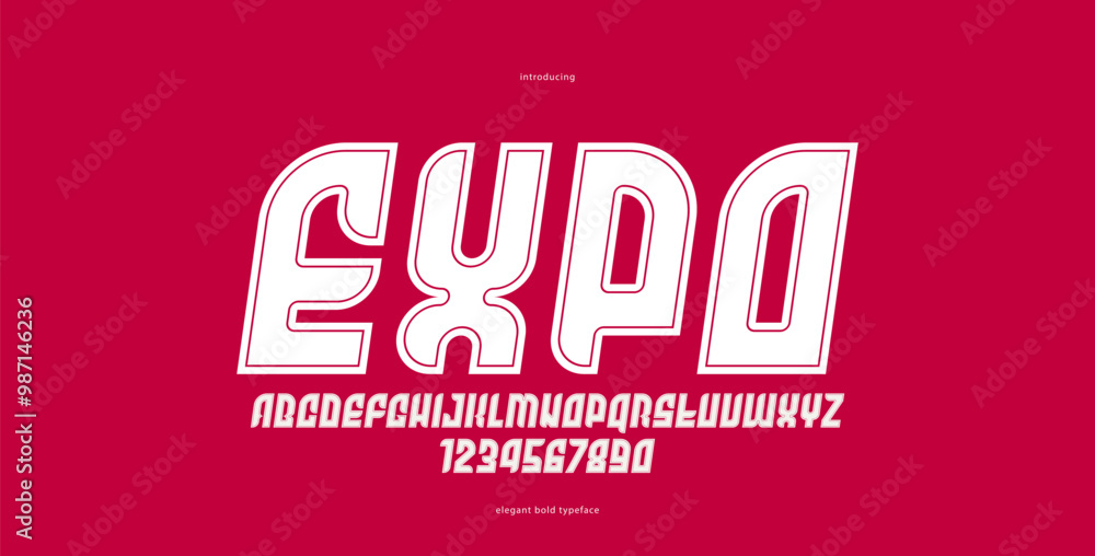 Bold italic simple sans serif elegant display font for logos headers or ...