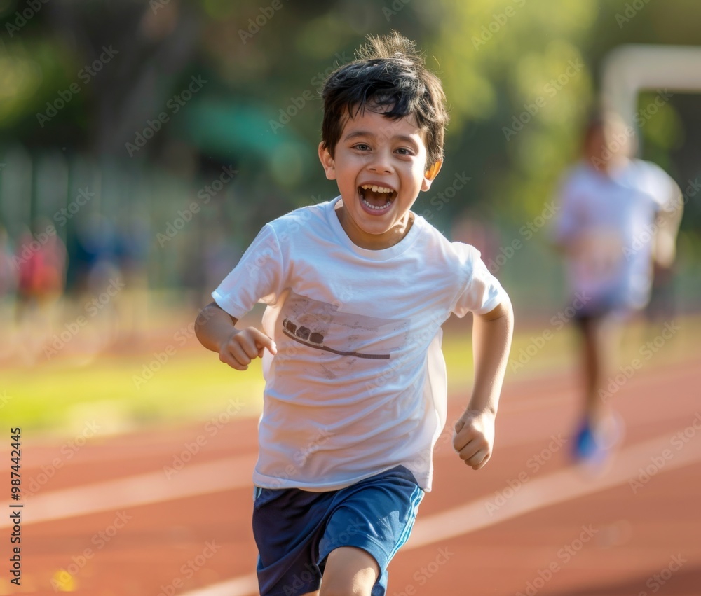 child sport athlete childhood girl competition fun young outdoor active ...