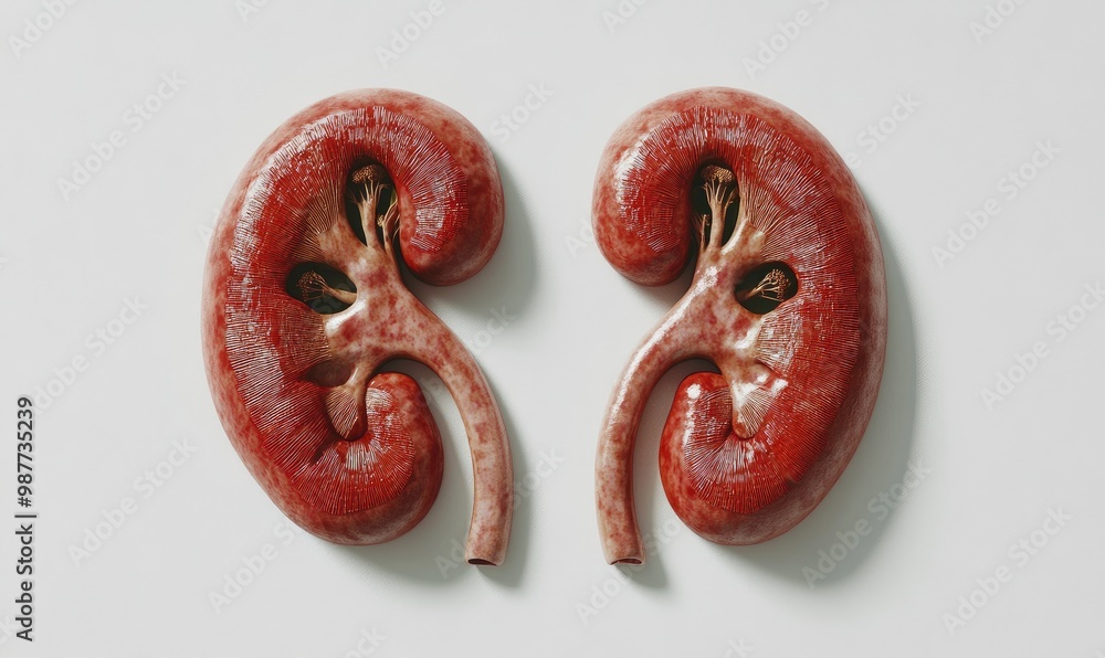 Kidney 3D image, Kidney Day, World Kidney Day, Healthcare, Medical ...