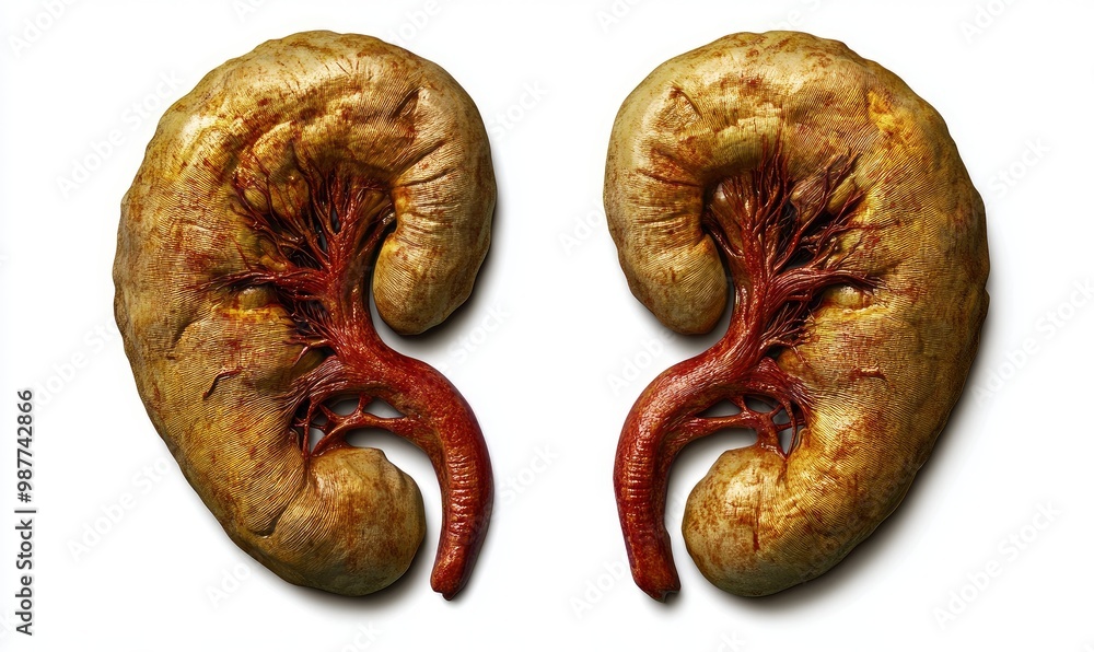 Kidney 3D image, Kidney Day, World Kidney Day, Healthcare, Medical ...