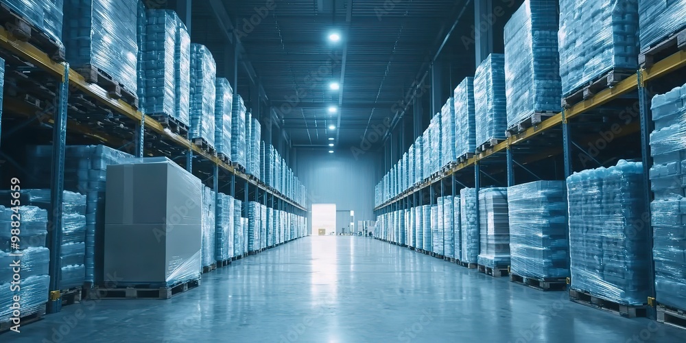 Efficient Cold Storage A Symphony In Supply Chain Logistics Concept