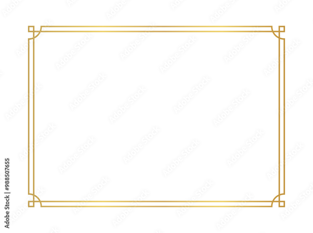 chinese frame rectangle line, certificate frame, antique china border ...