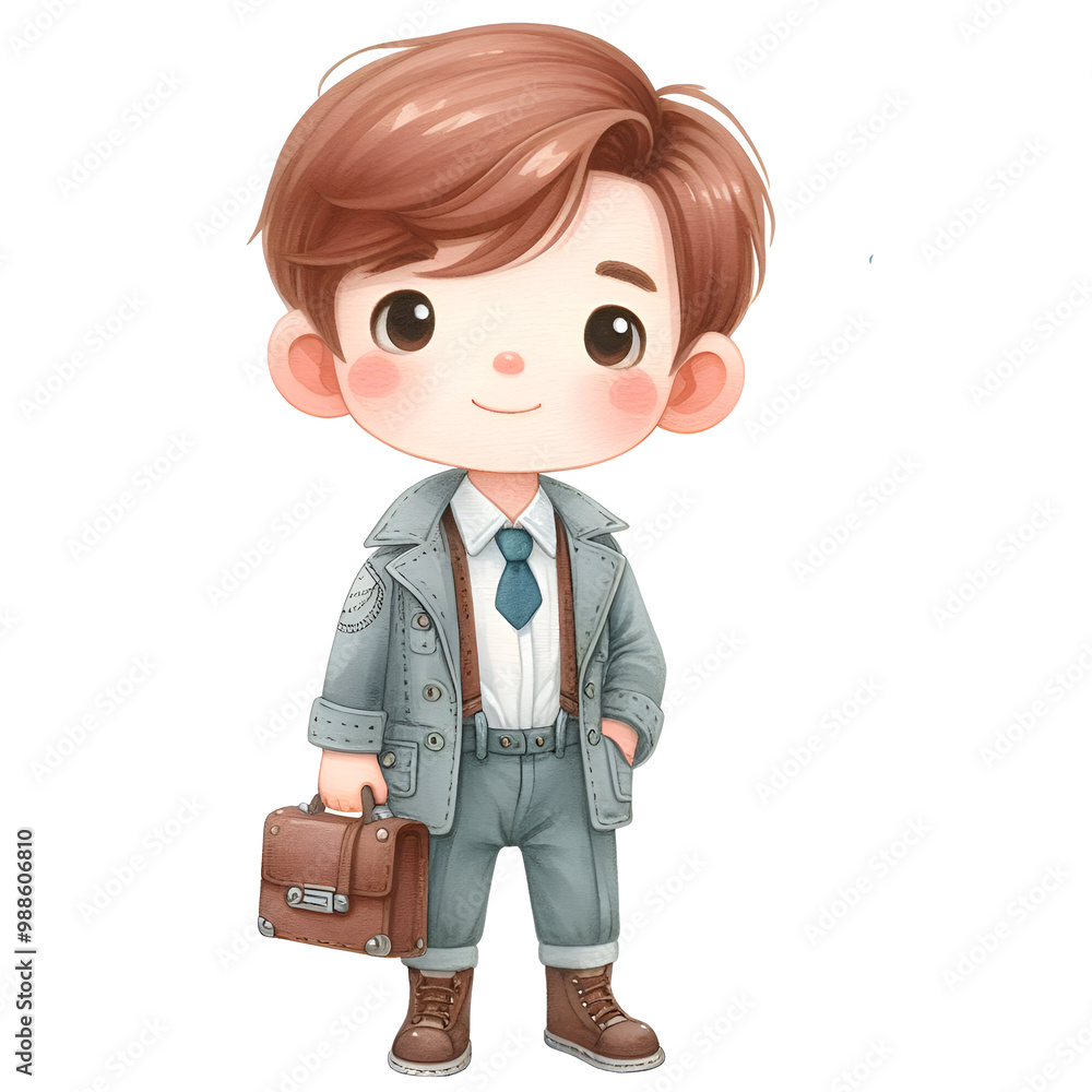 Cute Boys Clipart, Chibi Boy, Children Clipart, Sports Clipart ...