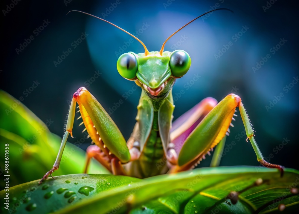 Breathtaking close-up photos of praying mantises in their natural ...