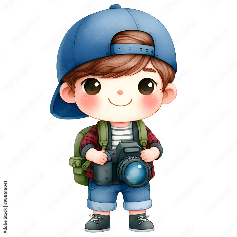 Cute Boys Clipart, Chibi Boy, Children Clipart, Sports Clipart ...