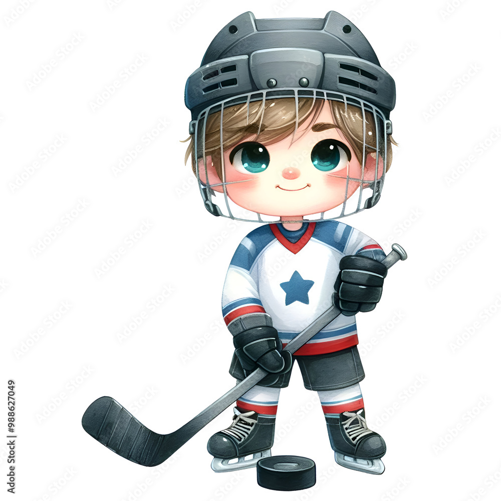 Cute Boys Clipart, Chibi Boy, Children Clipart, Sports Clipart ...