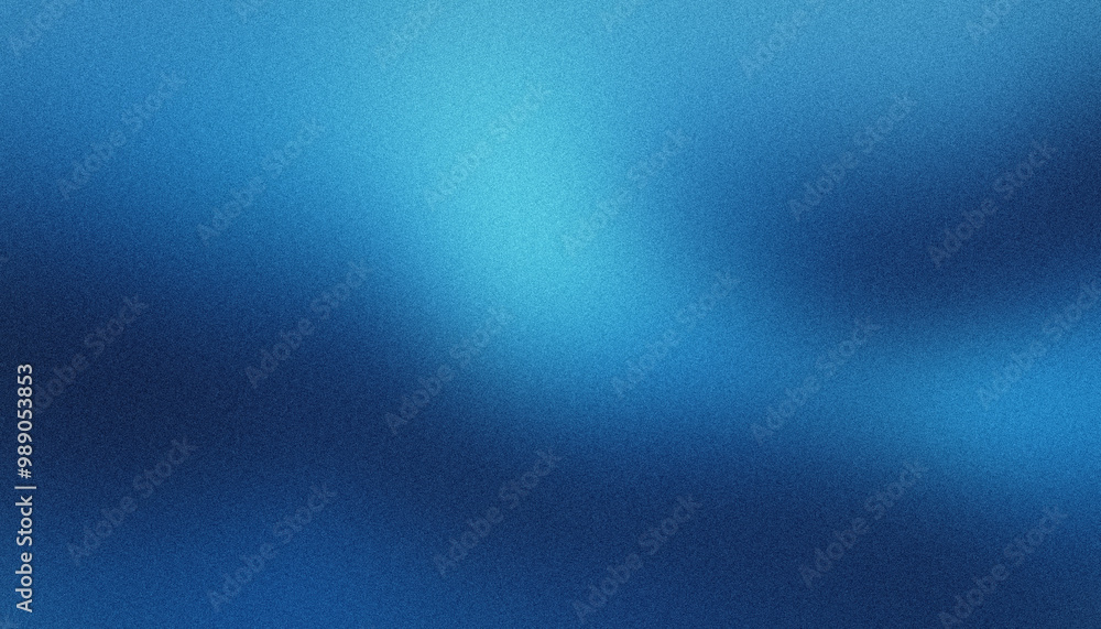 Blue gradient abstract background with a textured, grainy effect ...