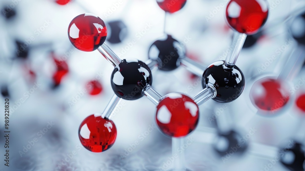 Molecular Model of Ethylene with Planar Structure and Pi Bond Stock ...