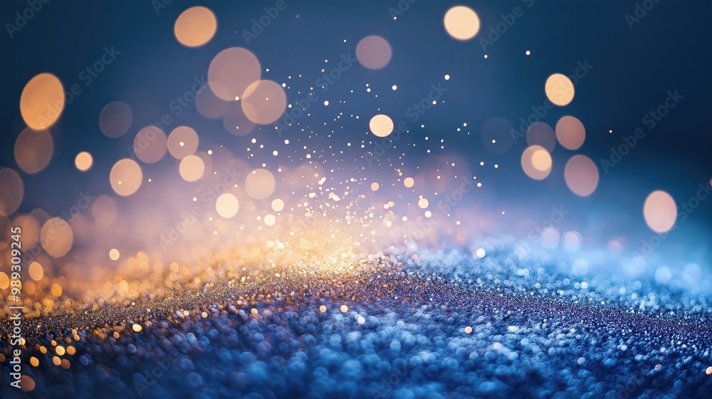 an-abstract-image-featuring-bokeh-lights-in-blue-and-golden-hues