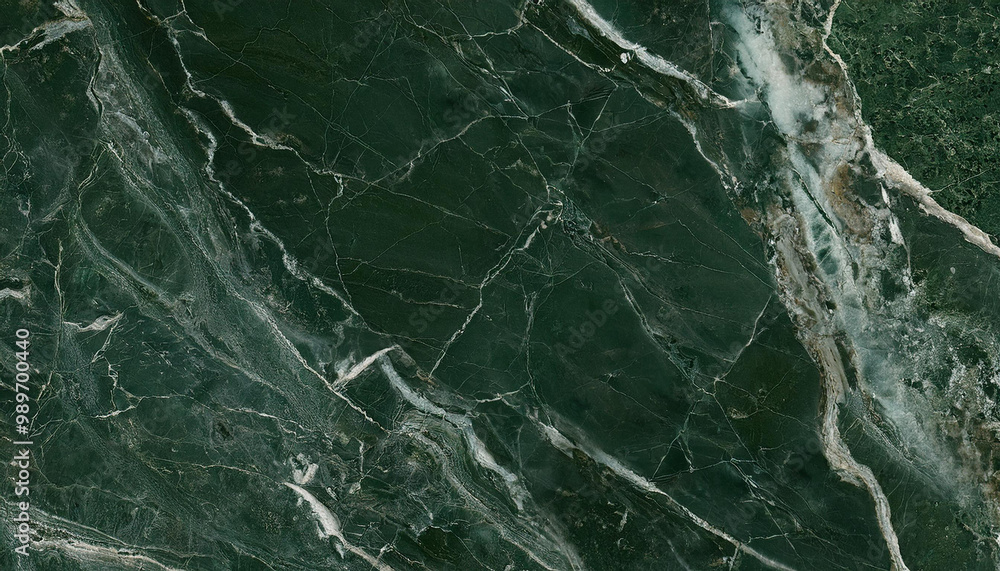 Dark green marble texture background, natural breccia marble tiles for ...