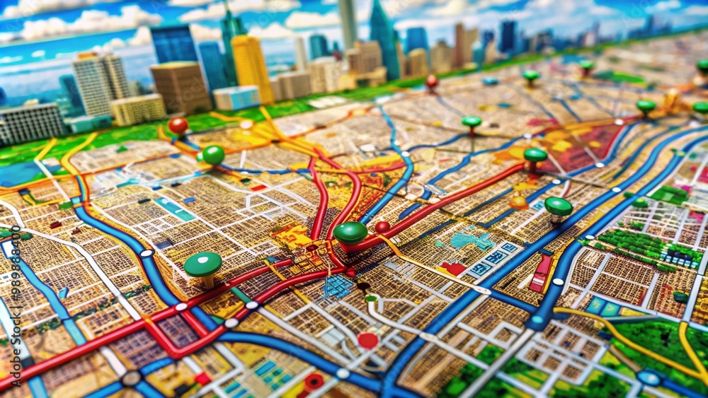 Detailed Map of Houston, Texas Highlighting Major Roads, Landmarks, and ...