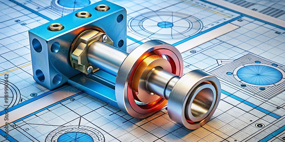 First Angle Orthographic Projection of an Engineering Component for ...