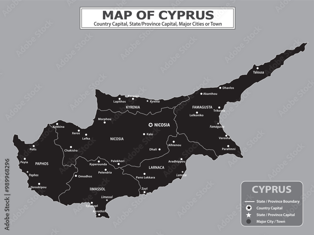 Geography Political map. Political map of country with capital ...