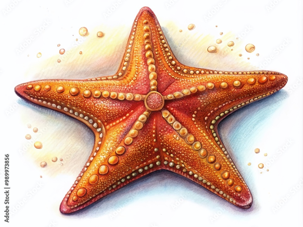Simple and Fun Starfish Drawing Tutorial for Beginners with Step-by ...