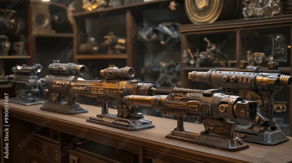 Rare weapons production facility, where highly specialized or unique ...