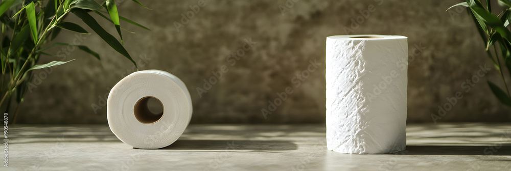 Comparing traditional toilet paper with eco-friendly alternatives ...