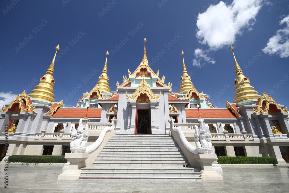 Wat Tang Sai - Buddhist Temple in Bang Saphan, beautiful temple on the ...