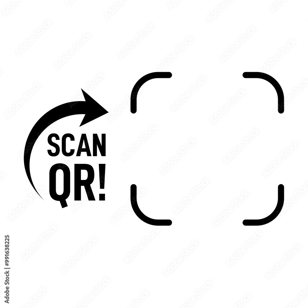 Scan me qr code on transparent background, Scan me labels sticker png ...