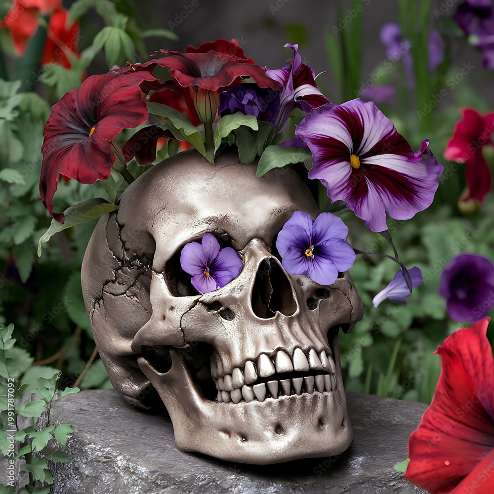 Natural Human Skull Anatomy, Structure, and Functions Explained Stock ...