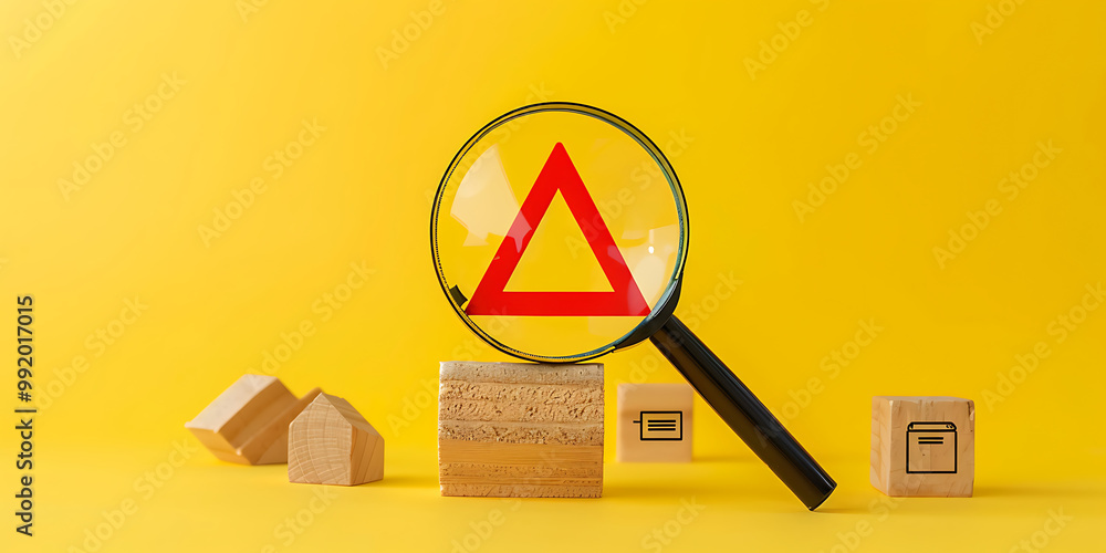 Error Notification Concept: A Visual Representation Featuring a ...