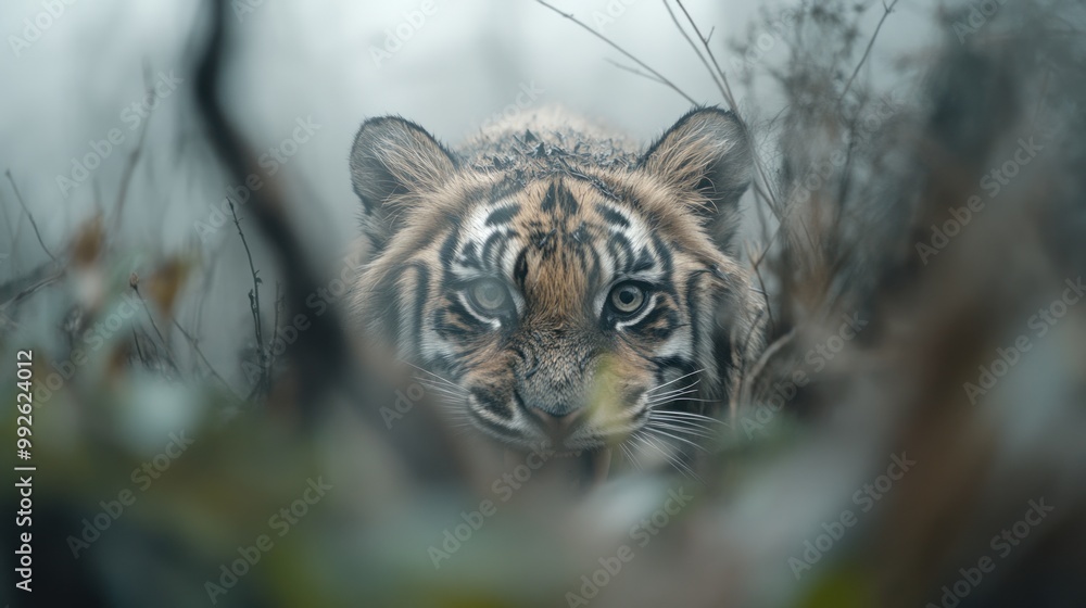 Ancient predator: saber-toothed tiger, formidable creature of ...