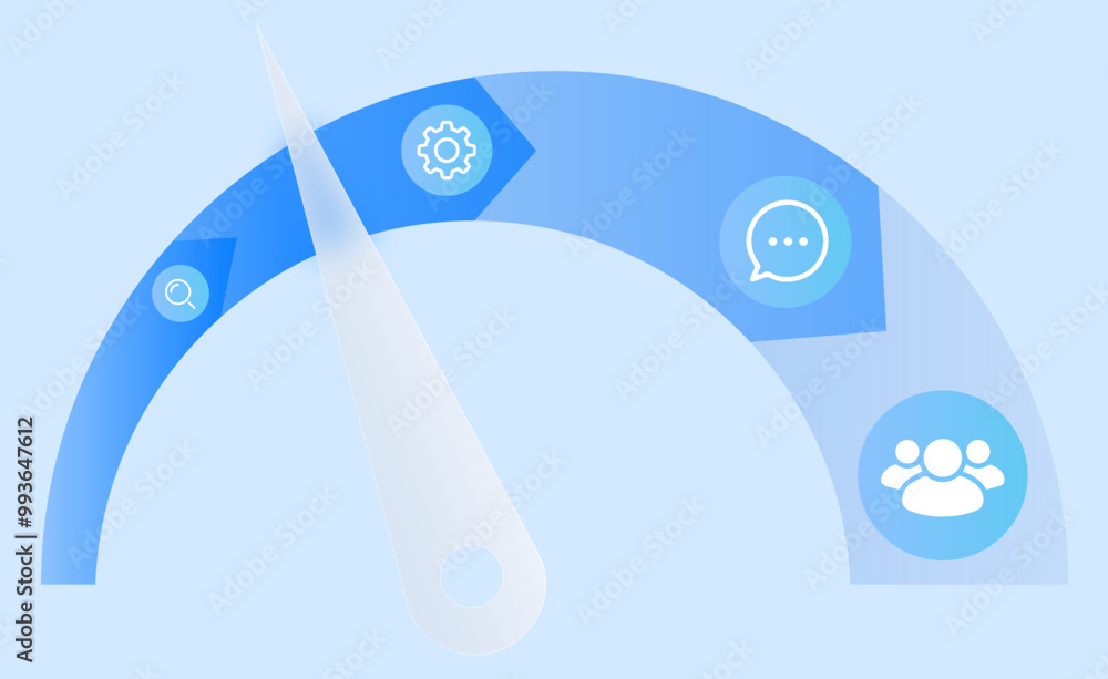 Measure Speed Business and Technology Infographic Presentation Template ...