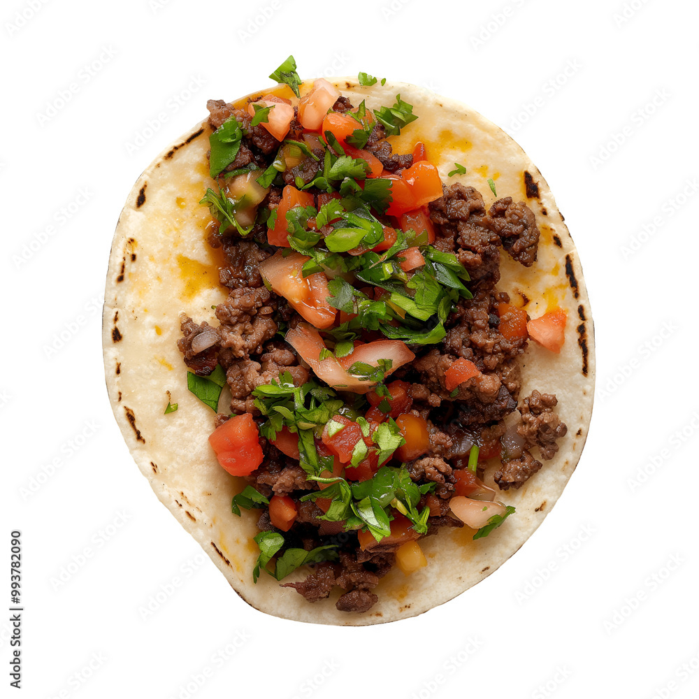 Taco, Dish, Isolated on Transparent Background, Graphic Resource for ...