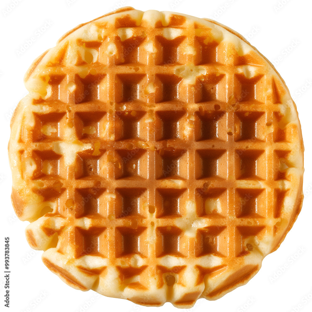 Waffle, Dish, Isolated on Transparent Background, Graphic Resource for ...