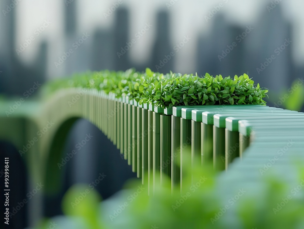 Modular, eco-friendly bridge being built with bamboo and recycled ...