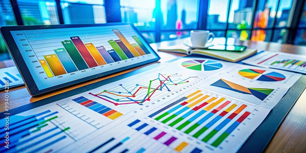 Data Driven Decision Making Process with Charts, Graphs, and Analytical ...