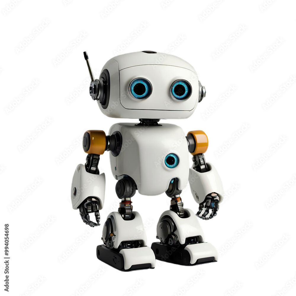 robot pointing with transparent background PNG and JPEG image Stock ...