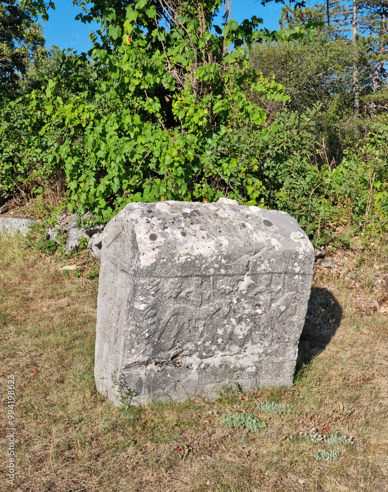 Necropolis Velika and Mala Crljivica (Big and Small Crljivica) near the ...