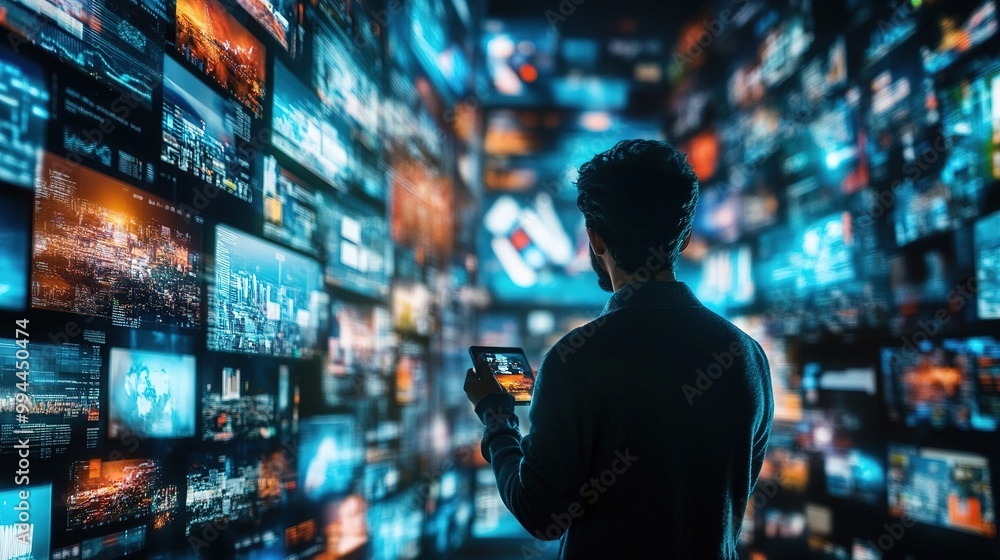 A digital content marketing strategy being visualized, with focus on ...