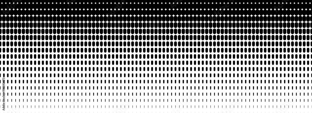 Dotted halftone gradient texture. Fading oval dot background. Repeated ...