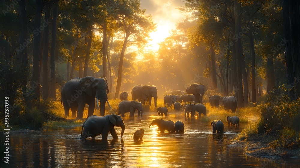 Majestic Animals Thriving in Their Natural Habitats Showcasing the ...