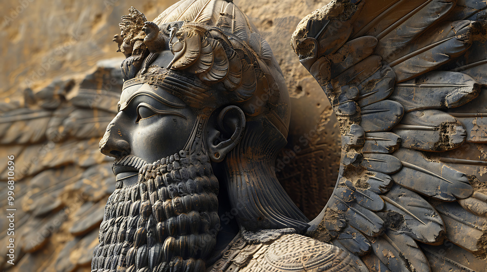 Ancient Sumerian Gods old anunnaki structure of Anunnaki. Enlil, Enki ...