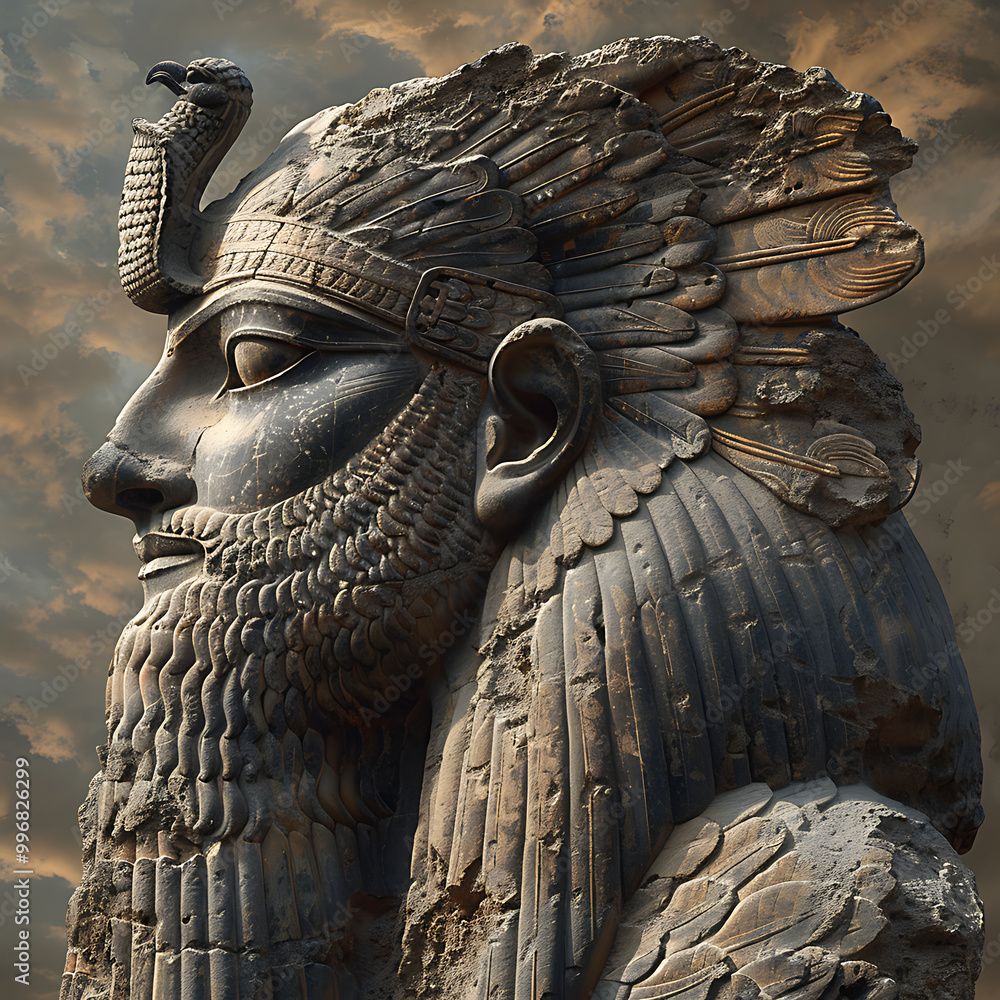 Ancient Sumerian Gods old anunnaki structure of Anunnaki. Enlil, Enki ...