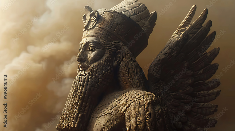 Ancient Sumerian Gods old anunnaki structure of Anunnaki. Enlil, Enki ...