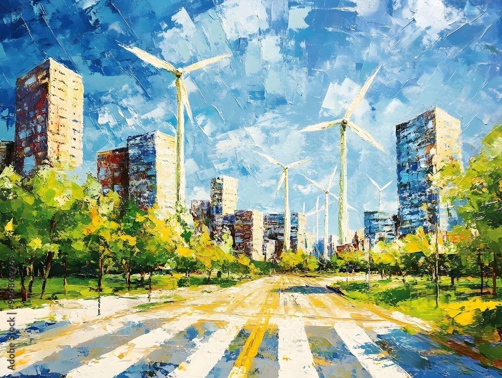 Renewable Energy Powering the Urban Rebirth Expressionist Visions of ...