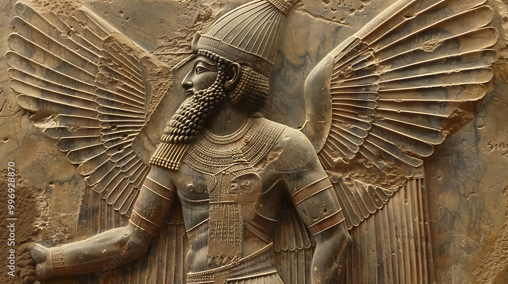 Ancient Sumerian Gods old anunnaki structure of Anunnaki. Enlil, Enki ...