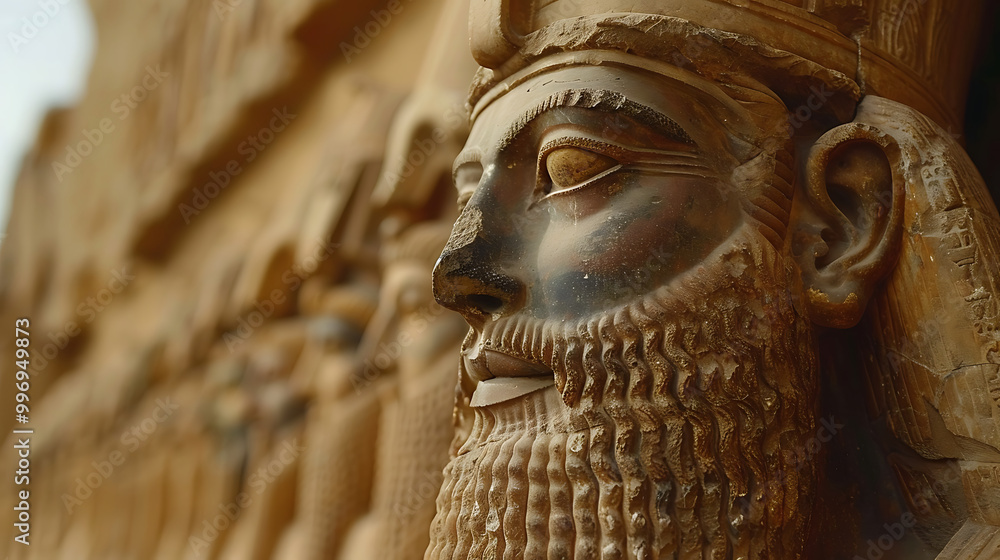 Fotografie Ancient Sumerian Gods old anunnaki structure of Anunnaki ...