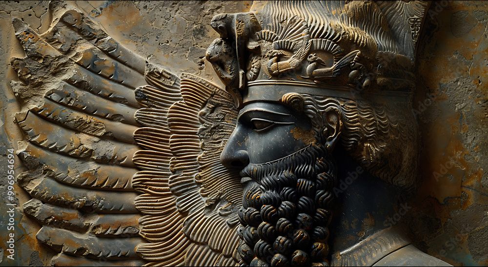Ancient Sumerian Gods old anunnaki structure of Anunnaki. Enlil, Enki ...