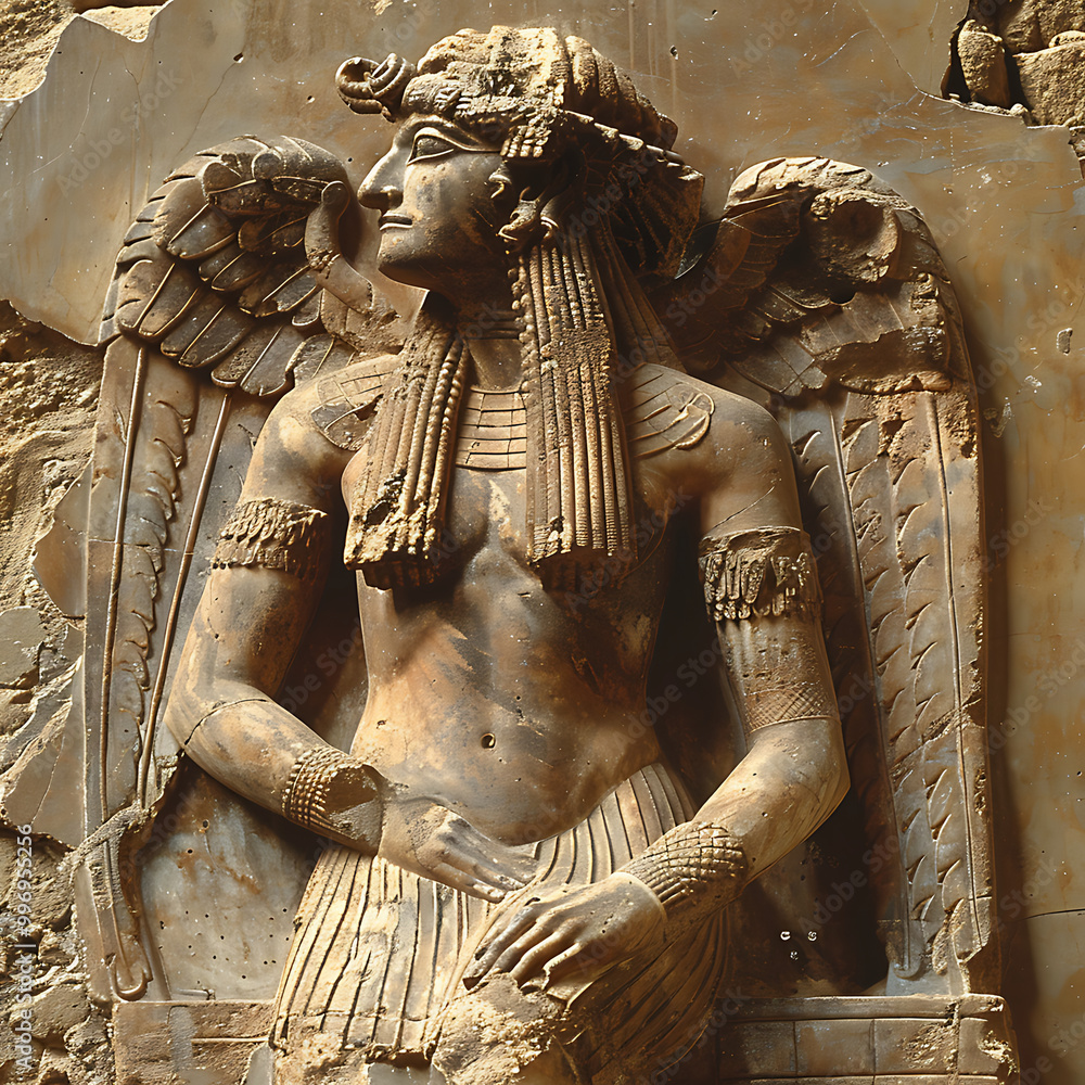 Ancient Sumerian Gods old anunnaki structure of Anunnaki. Enlil, Enki, Ea, El, Ishtar, and ...
