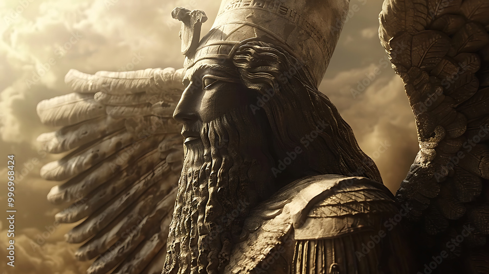 Ancient Sumerian Gods old anunnaki structure of Anunnaki. Enlil, Enki ...