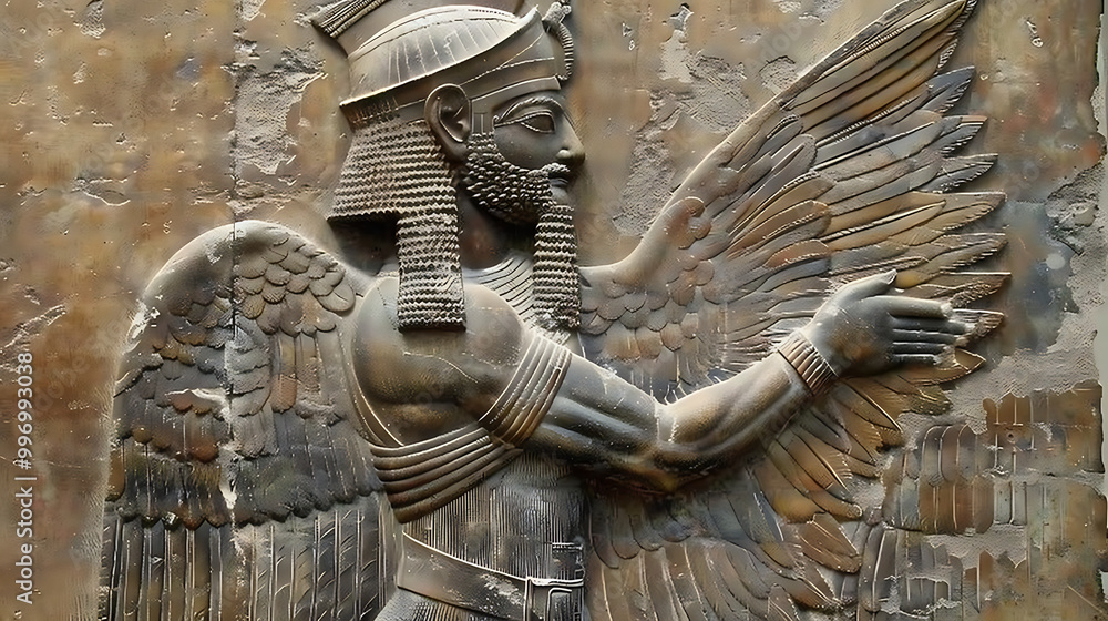 Ancient Sumerian Gods old anunnaki structure of Anunnaki. Enlil, Enki ...