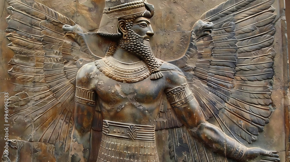Ancient Sumerian Gods old anunnaki structure of Anunnaki. Enlil, Enki ...