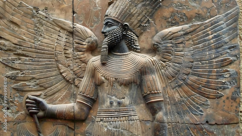 Ancient Sumerian Gods old anunnaki structure of Anunnaki. Enlil, Enki ...
